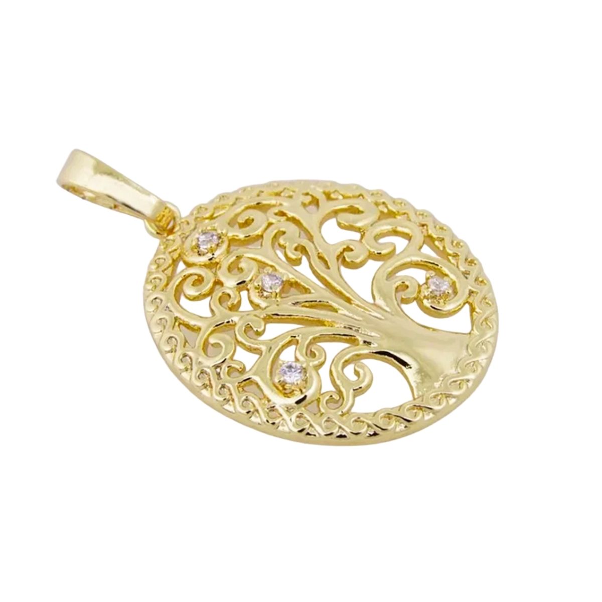 Necklaces & Pendants - Brillo Miami - Gold Plated Steel Jewelry